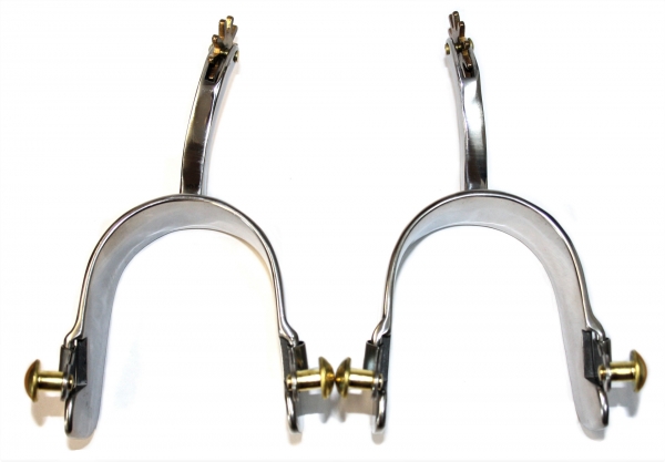 Westernové ostrohy - "KS" SS Cutting Plain Spurs :: WESTERN STYLE & RIDE