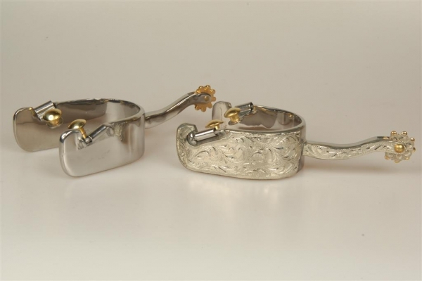 Westernové ostrohy - German Silver - Typ 4 :: WESTERN STYLE & RIDE